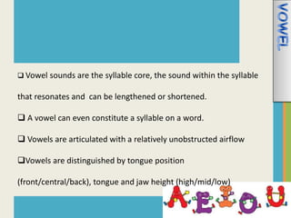 Vowels | PPTX