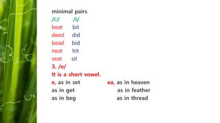 Vowels | PPTX