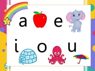 VOWELS Reading for kids-PowerPoint Presentation | PPTX