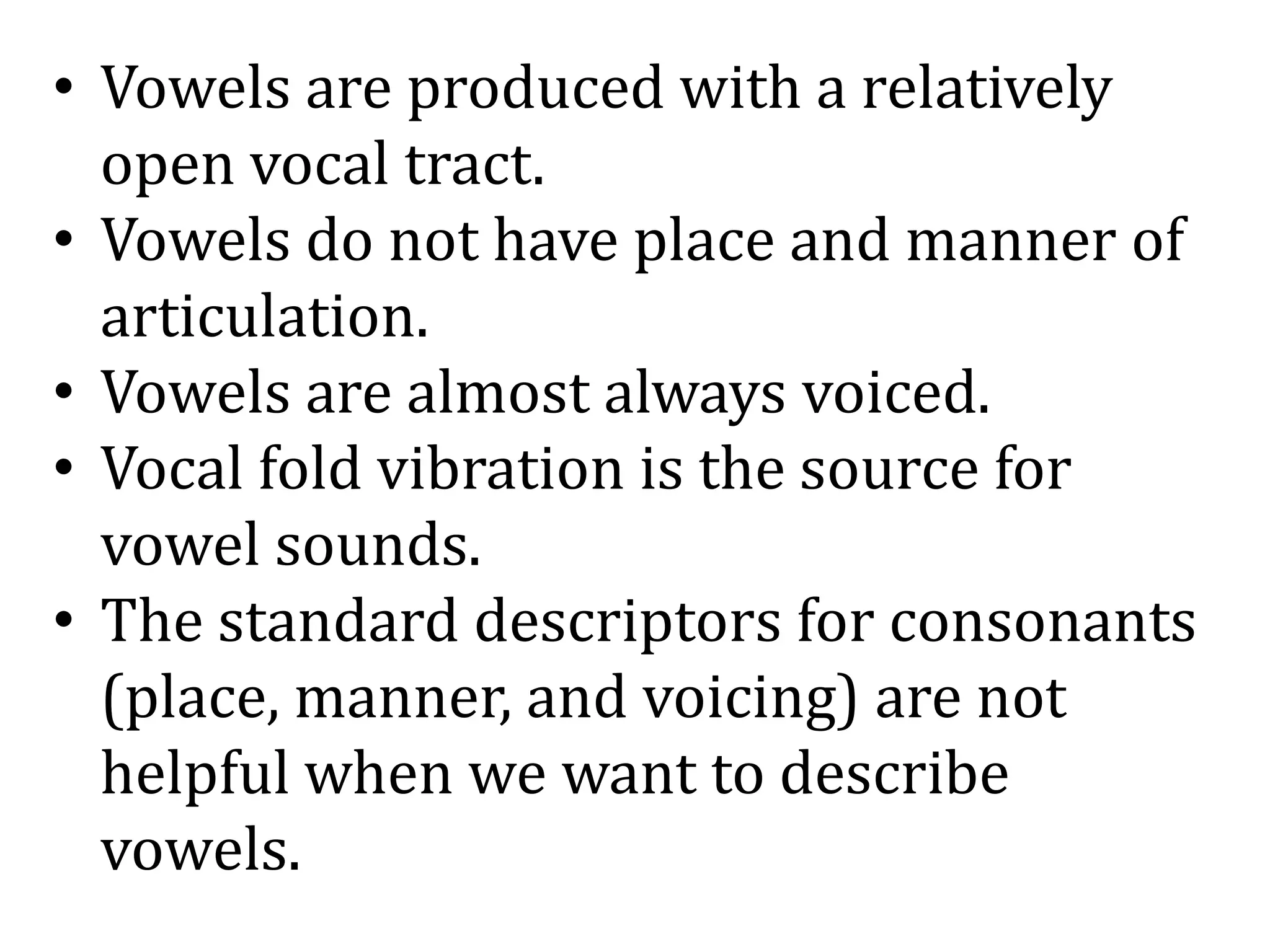 Vowels and diphtong | PPTX