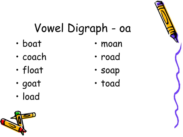 Vowels Digraphs | PPT
