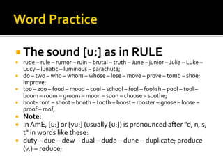 Vowel sounds | PPTX