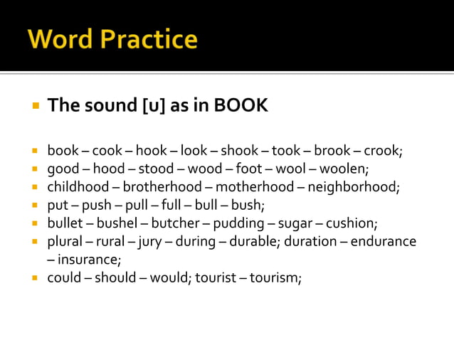 Vowel sounds | PPT