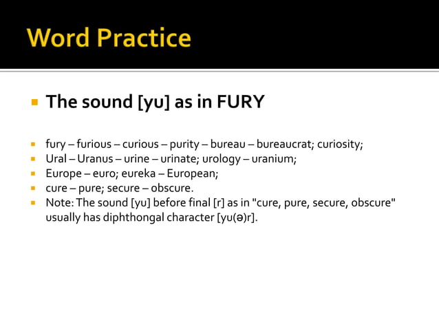 Vowel sounds | PPT