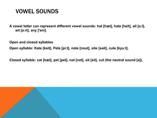 Vowel sounds1.1 | PPTX