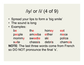 Vowel sounds part1 | PPT