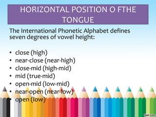Vowels sounds | PPTX
