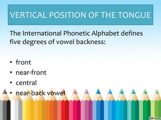 Vowels sounds | PPTX