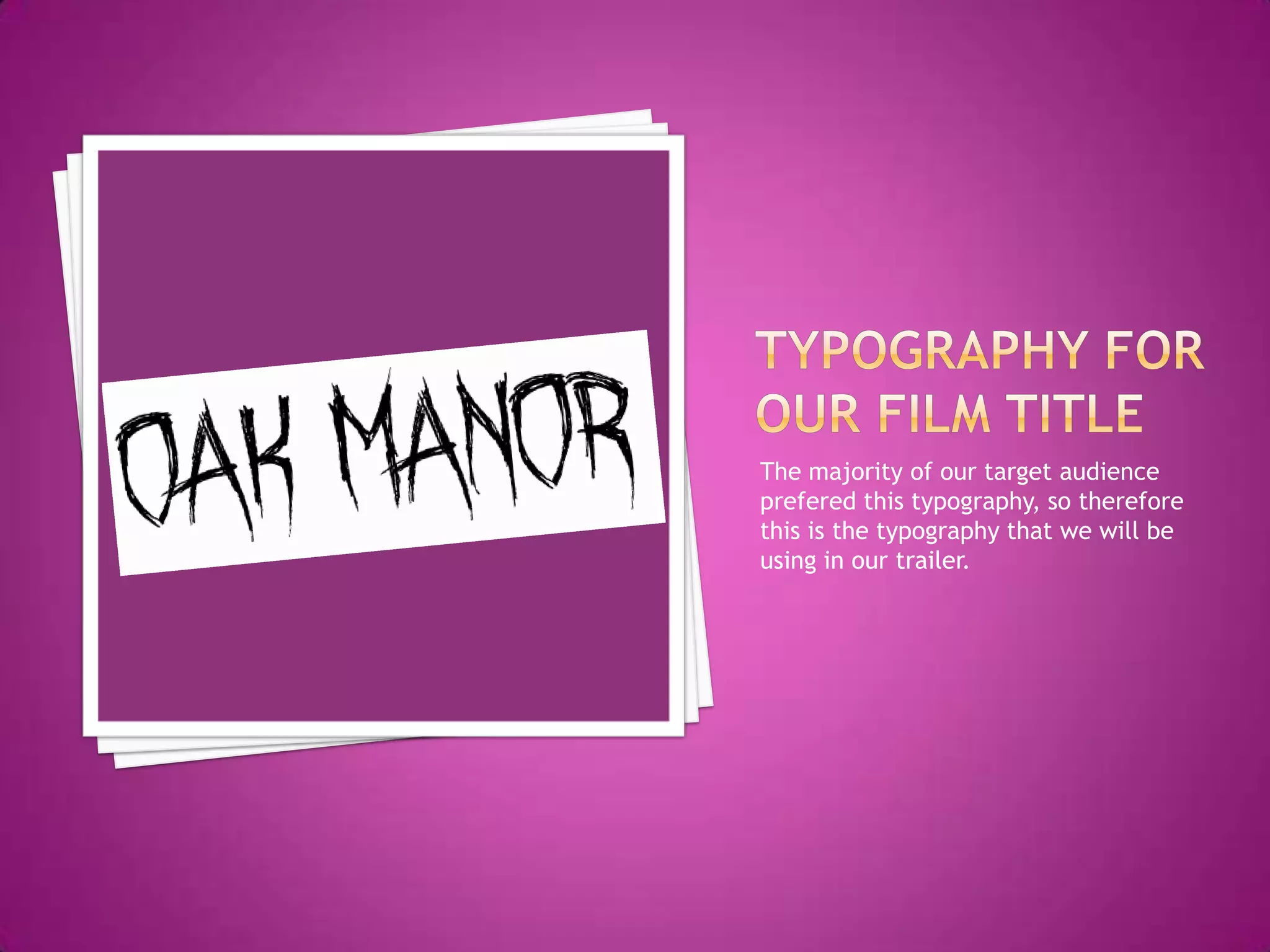 Vox-Pop Feedback | PPT