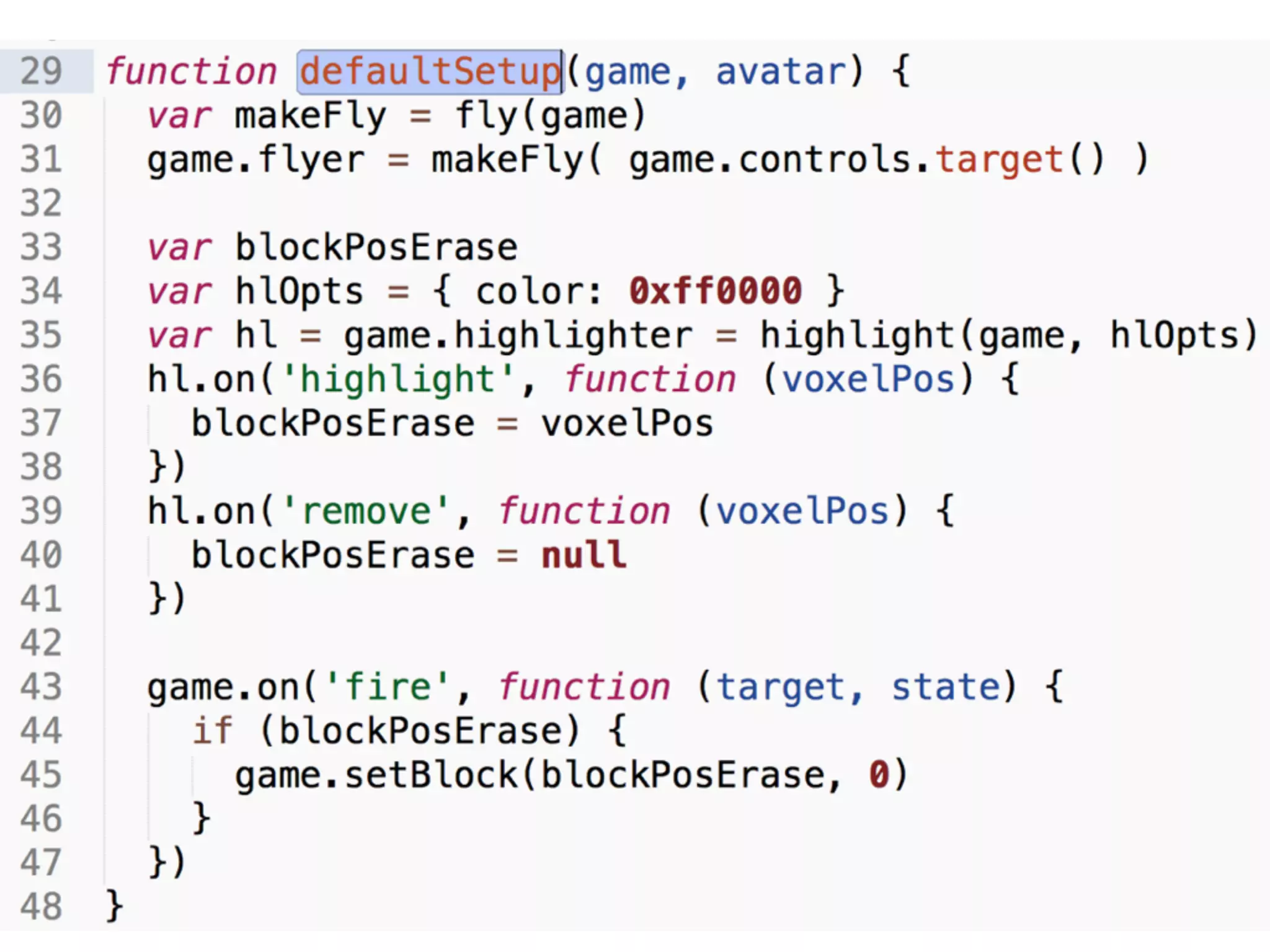 3D Voxel Worlds with voxel.js