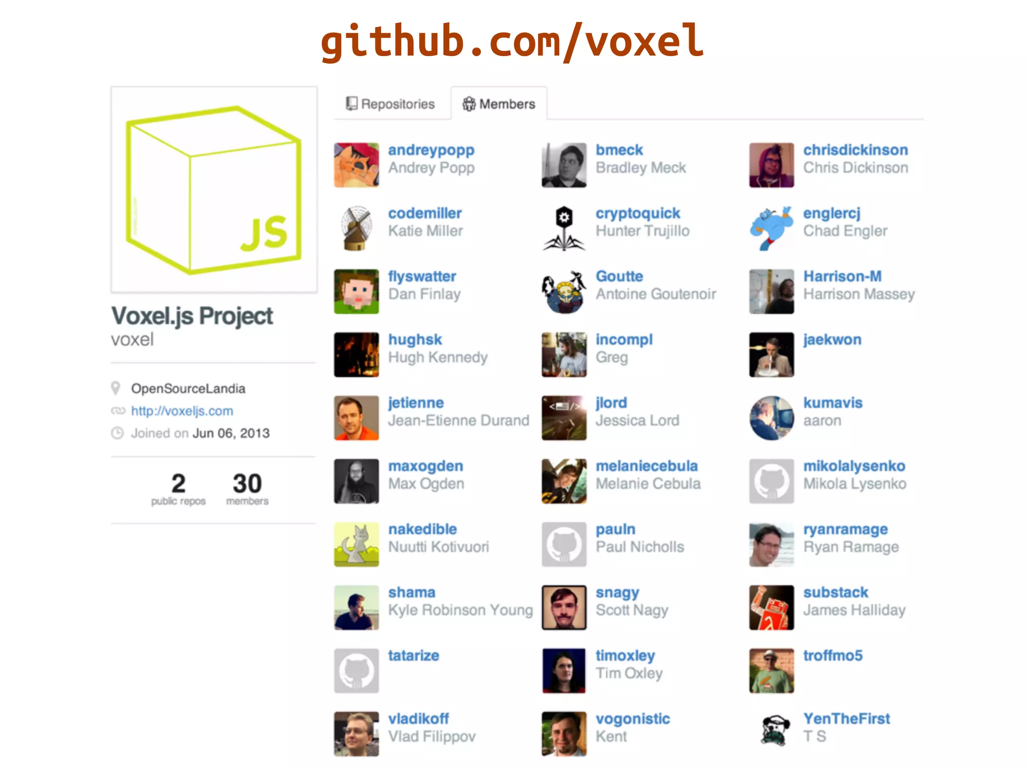 3D Voxel Worlds with voxel.js