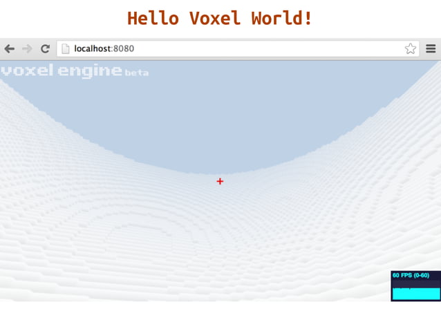 3D Voxel Worlds with voxel.js