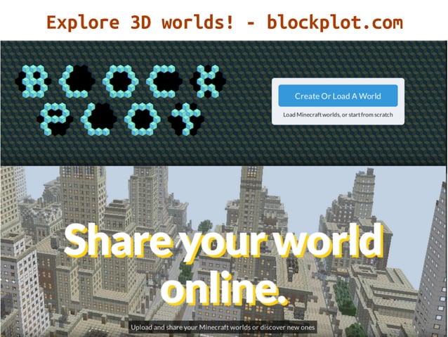 3D Voxel Worlds with voxel.js