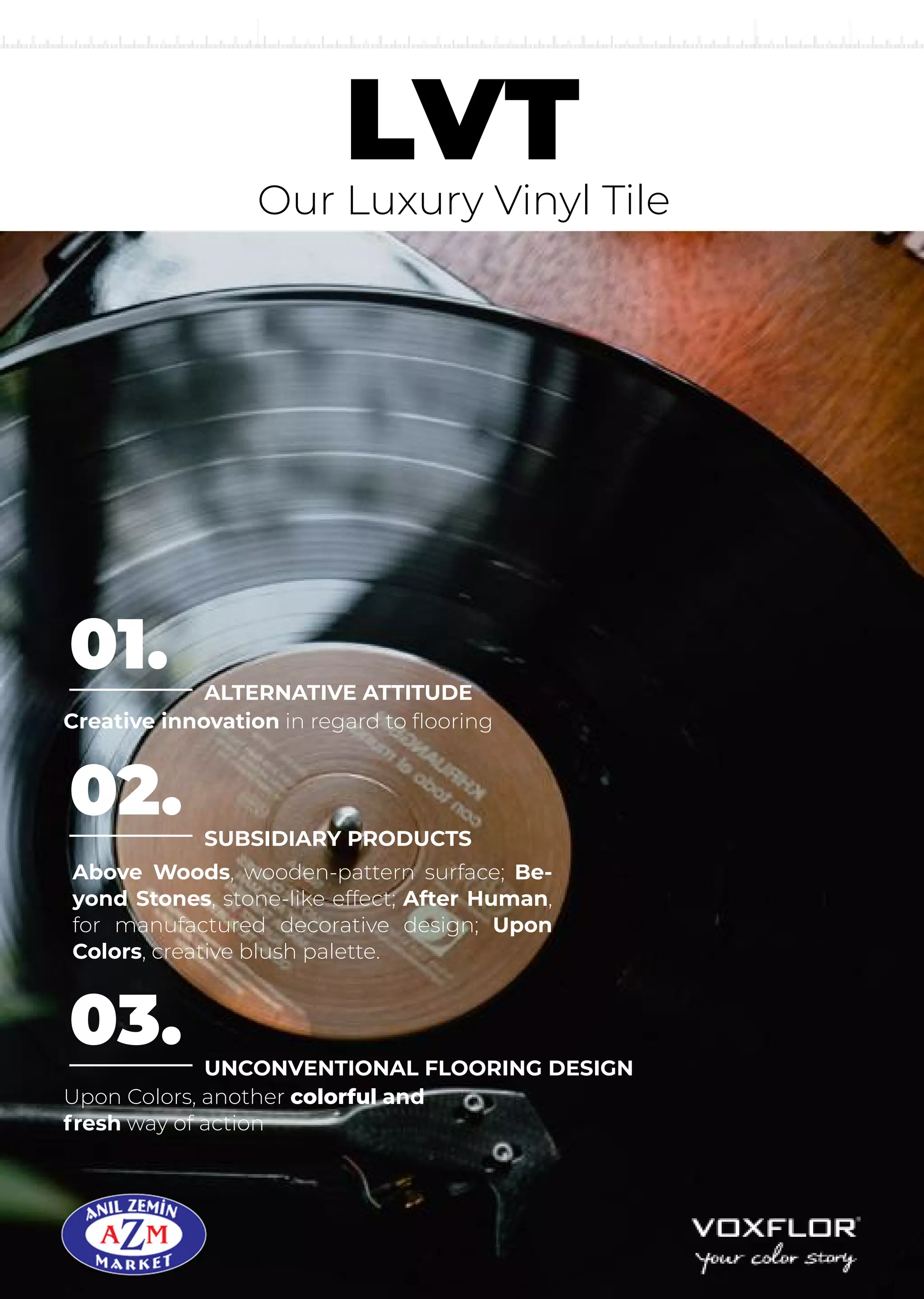 Voxflor LVT - LVP Zemin Kaplama - Anıl Zemin Market | PDF
