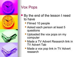 Vox pops | PPT