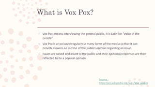 Vox Pox | PPTX