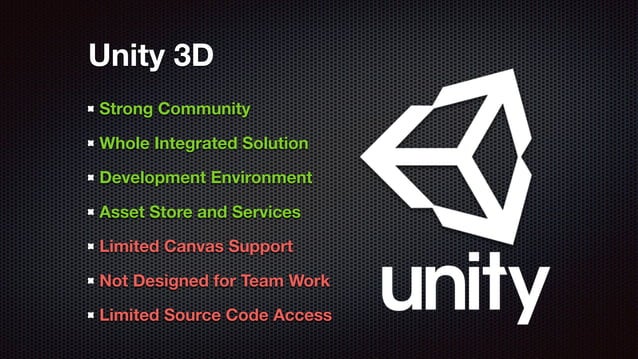 Mobile Game Development in Unity | PPT | Free Download