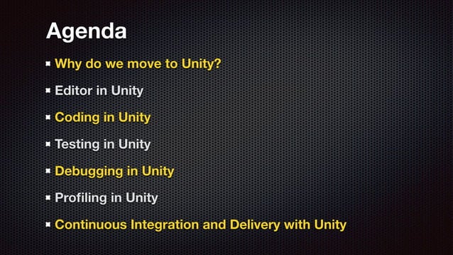 Mobile Game Development in Unity | PPT