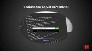 Improving your team’s source code searching capabilities | PPTX