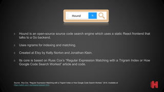 Improving your team’s source code searching capabilities | PPTX