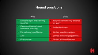 Improving your team’s source code searching capabilities | PPTX