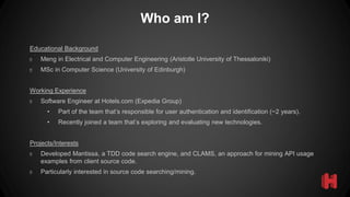 Improving your team’s source code searching capabilities | PPTX