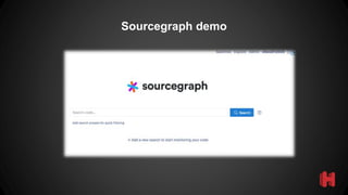 Improving your team’s source code searching capabilities | PPTX