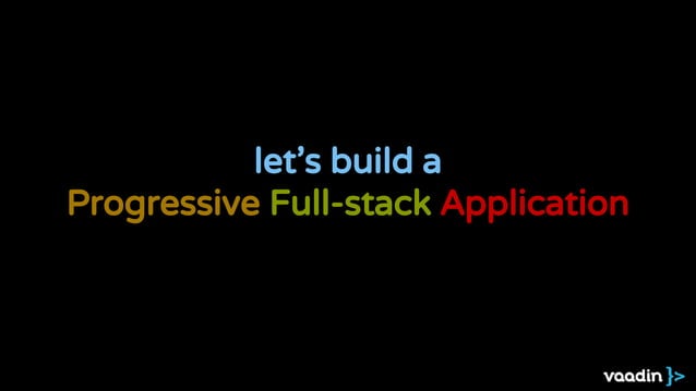 Intro to Web Components, Polymer & Vaadin Elements | PPT