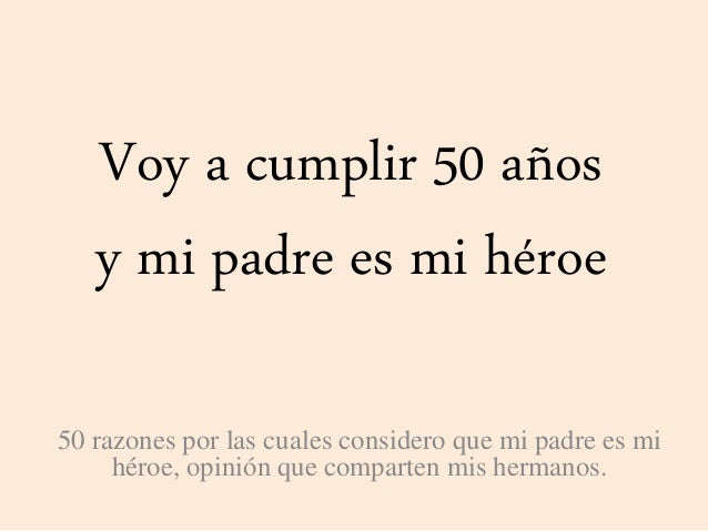 Que Es Cumplir 50 Anos De Vida - Solo para adultos en Merida