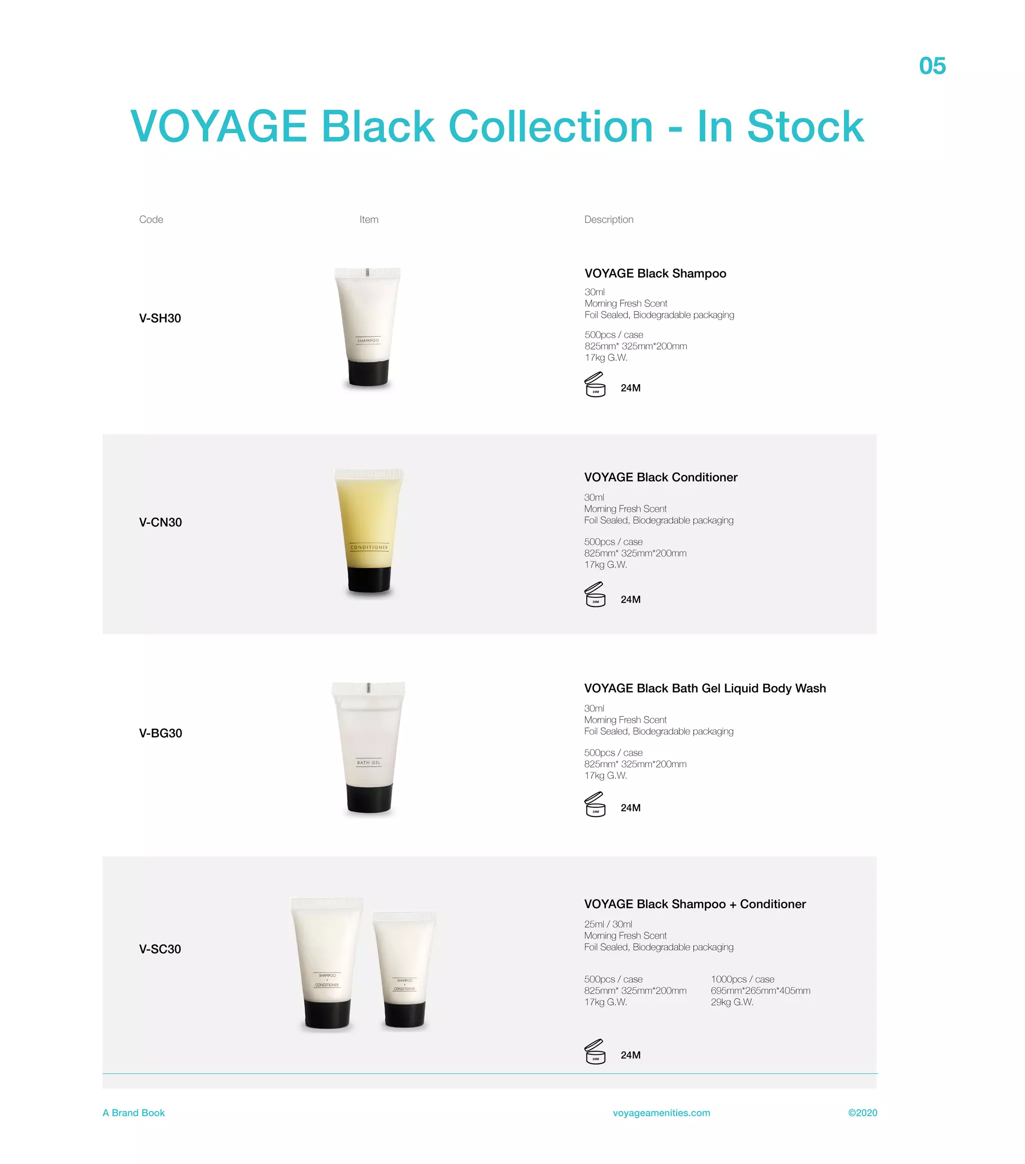 Voyage Amenities Catalog Philippines | PDF
