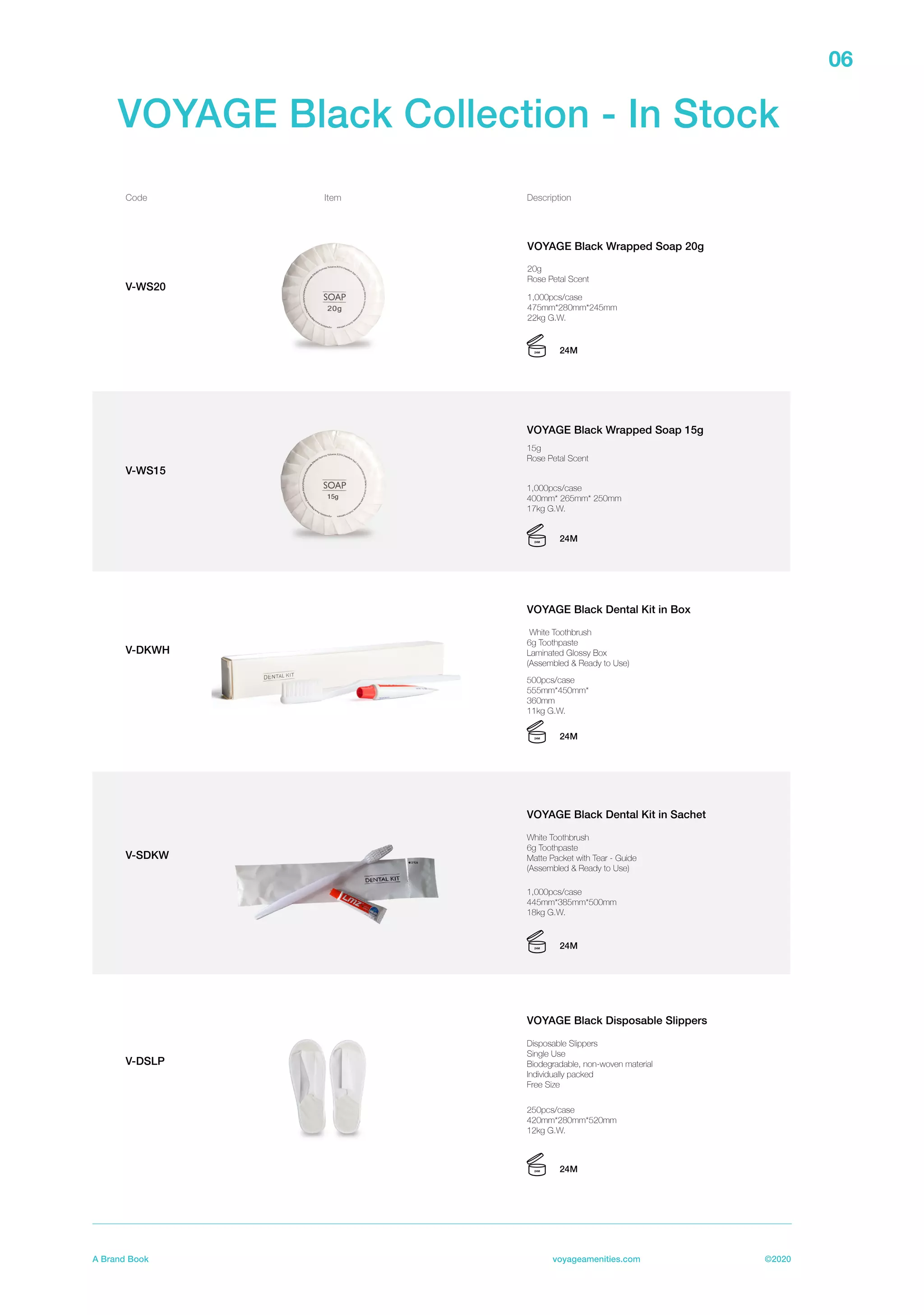Voyage Amenities Catalog Philippines | PDF