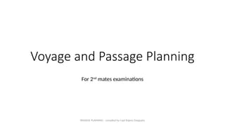 Voyage and Passage Planning at sea .pptx