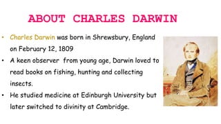 Voyage of darwin | PPTX