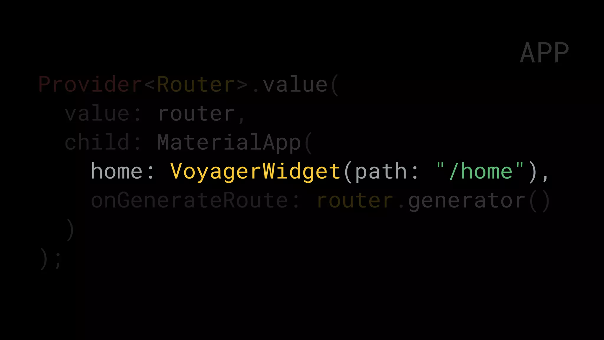Voyager: The Widget Router | PPT