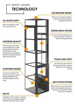 Voyager Galaxy Home Lift – Luxury & Accessibility for Your Home | PDF