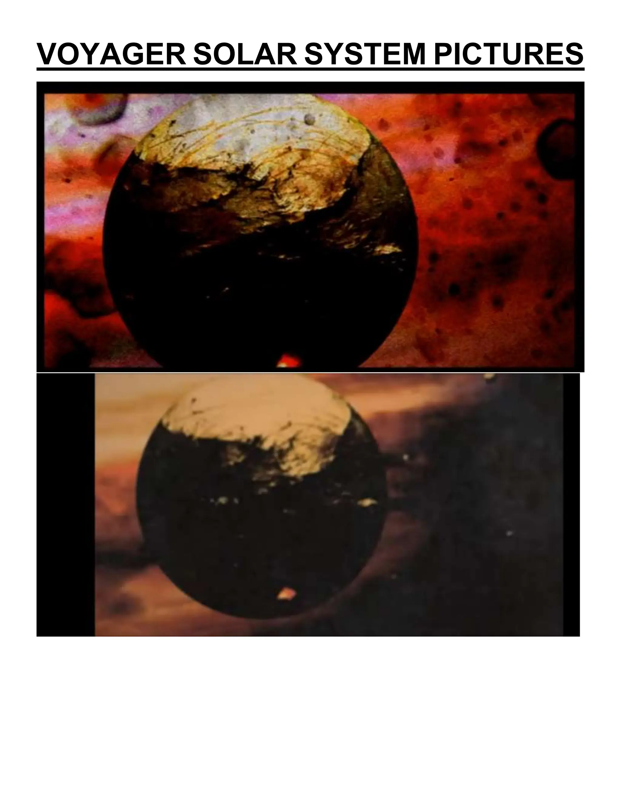 VOYAGER SOLAR SYSTEM PICTURES.docx