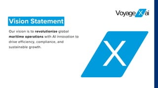 VoyageX AI: Revolutionizing Maritime Software with AI-Powered Ship ...
