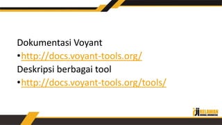 Voyant Tools untuk Analisis Teks.pptx