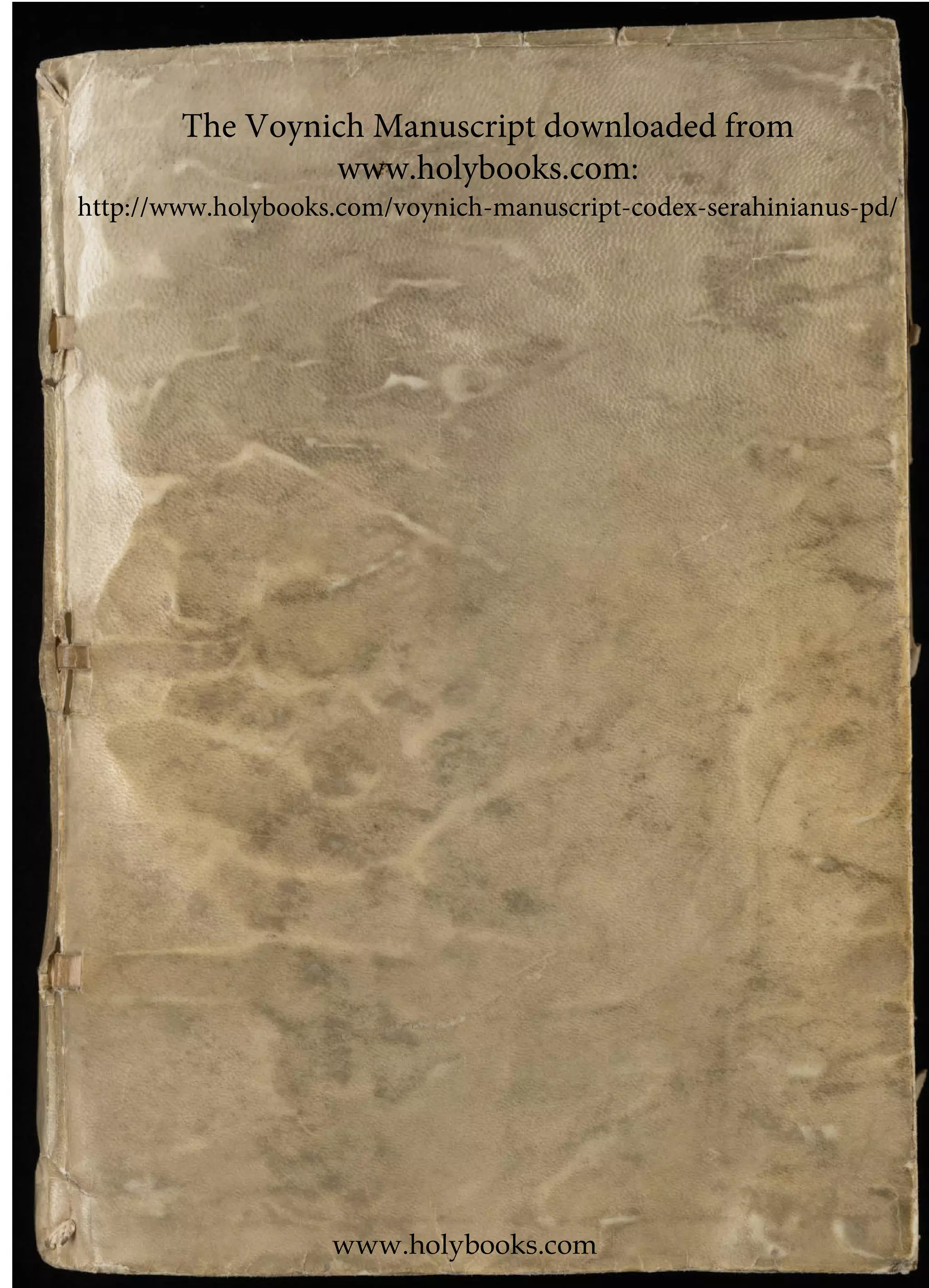Voynich-Manuscript.pdf | Art and Photography | Books and Literature