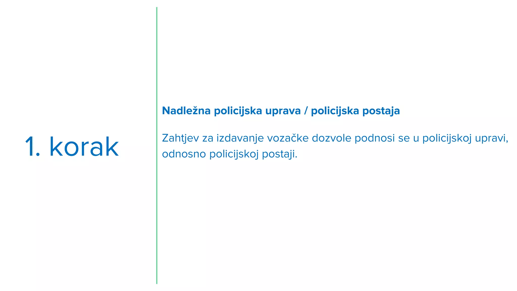 Vozačka dozvola - koraci do dobivanja vozačke dozvole | PPT