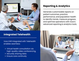 Vozo EHR for Mental health & Pricing EHR | PDF