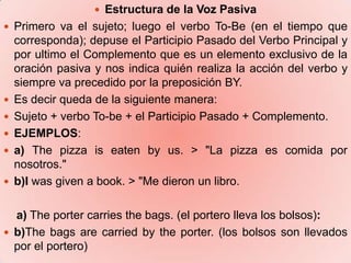 Voz pasiva | PPTX