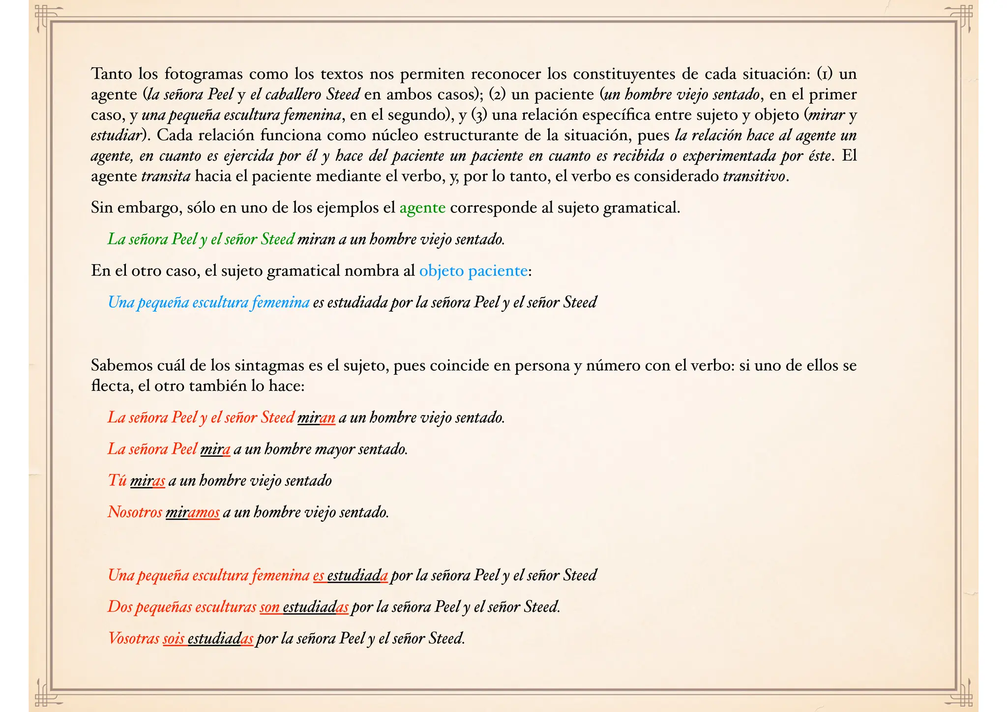 voz_pasiva análisis sintáctico de oraciones | PDF