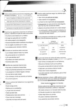 Voz pasiva y activa oraciones impersonales | PDF