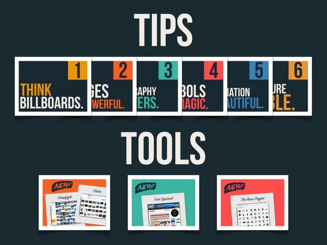 7 tips to create visual presentations | PDF | Technology & Computing