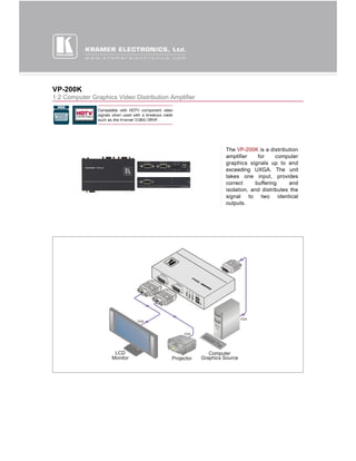 Kramer VP-200K | PDF