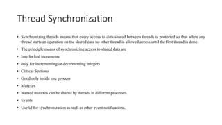 Scheduling Thread | PPTX