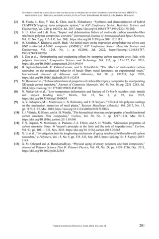 Investigation of fracture behavior and mechanical properties of epoxy ...
