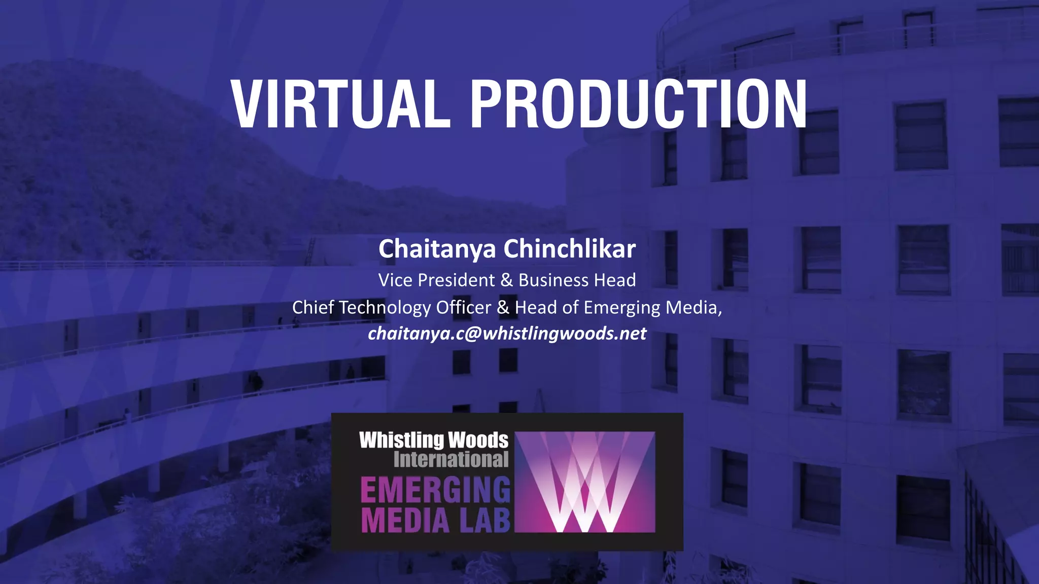 Virtual Production - Brief Overview | PPT