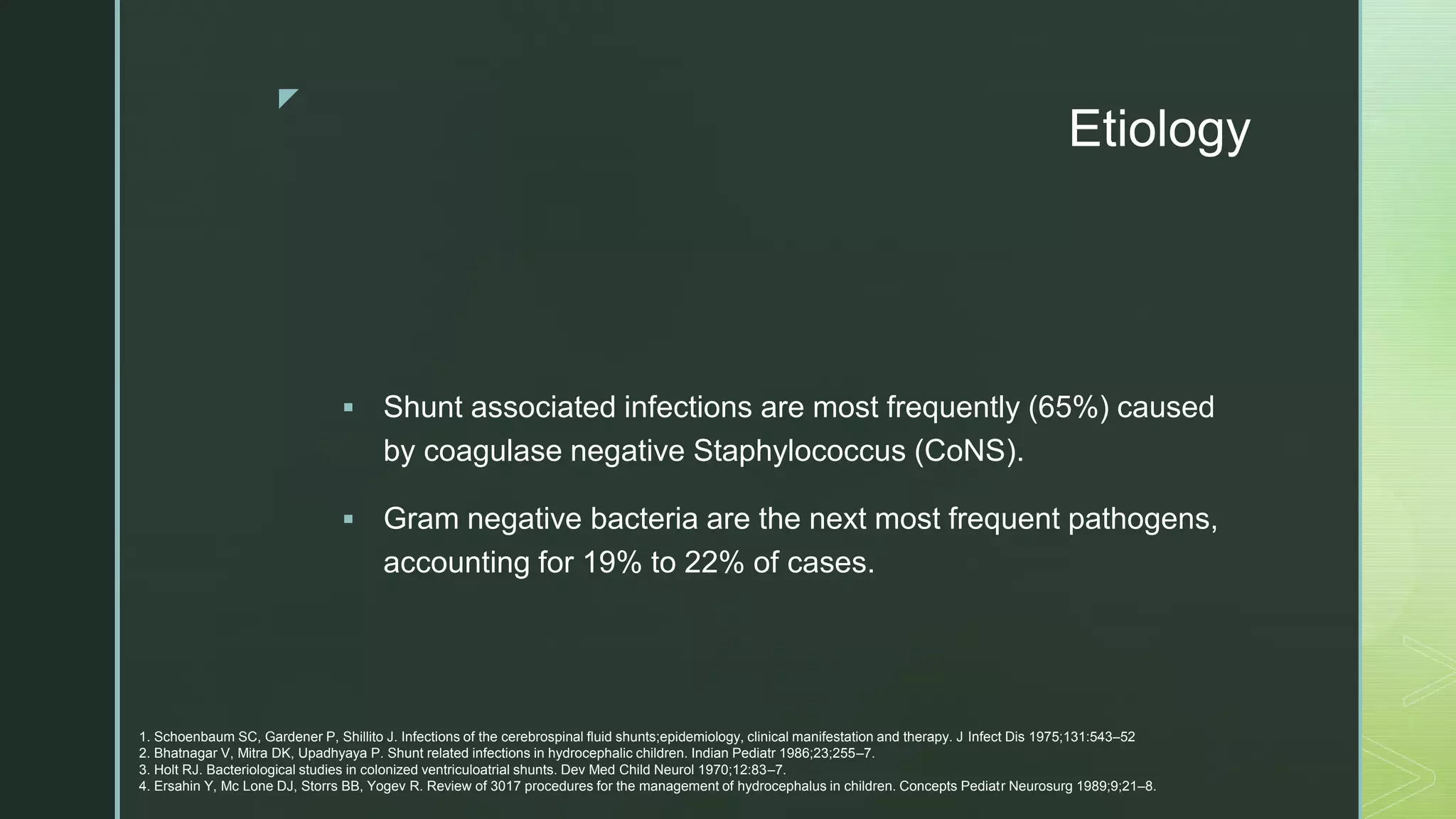 VP Shunt Associated CNS infections | PPTX